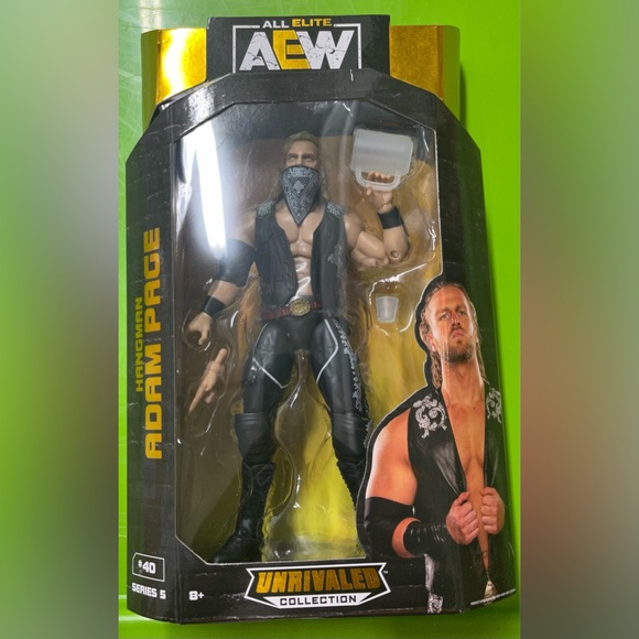 WWE | Toys | Hangman Adam Page Aew Unrivaled Collection Series 5 4 Action Figure 202 | Poshmark